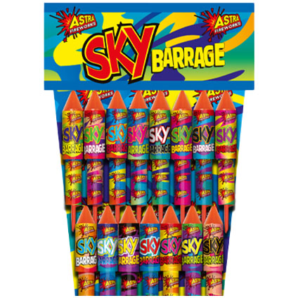 Sky Barrage - Wicked Fireworks